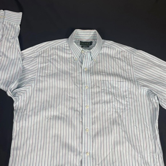 Lauren Ralph Lauren | Shirts | Lauren Ralph Lauren Mens Green Striped ...